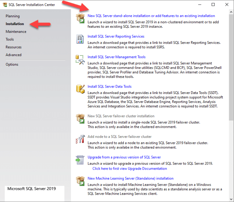 Como instalar o Microsoft SQL Server - Microespana