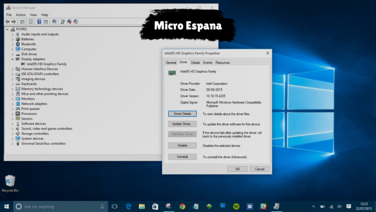¿Qué Controladores Instalar Después de Instalar Windows 10? - Microespana